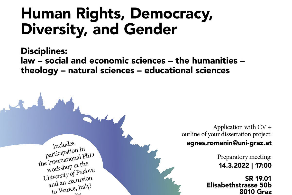 Interdisciplinary Doctoral Programme on Human Rights, Democracy ...